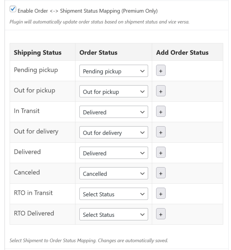 Shipment Tracker for Woocommerce